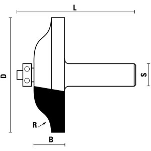 hw abplatt - fräser mit anlauflager z2 | Sistemi Klein