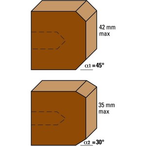 hw double chamfer assembly with ball bearing guide z3 | Sistemi Klein