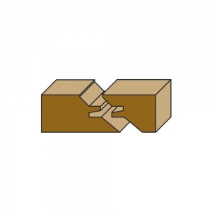 hw 45° degree lock miter joint bits z2 | Sistemi Klein