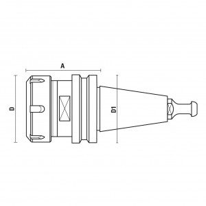longer collet chucks iso 30 for biesse & hsd | Sistemi Klein